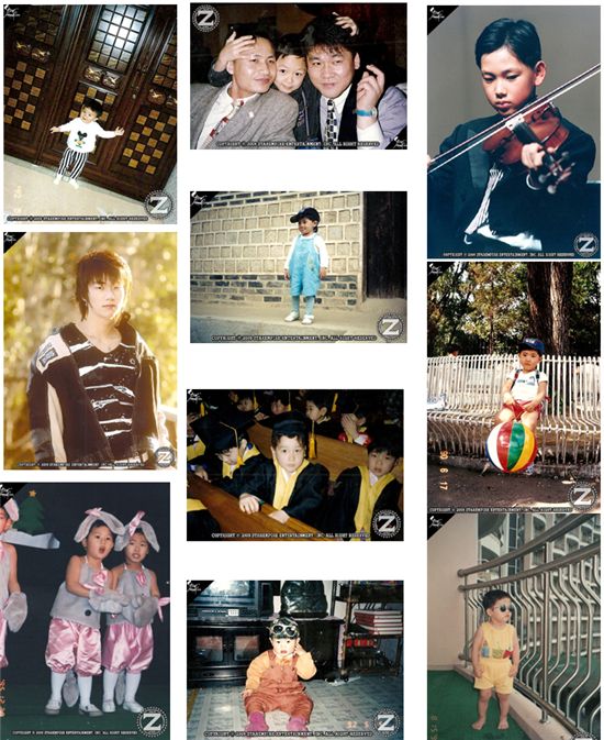 ZE:A members reveal childhood photos on official site - 아시아경제