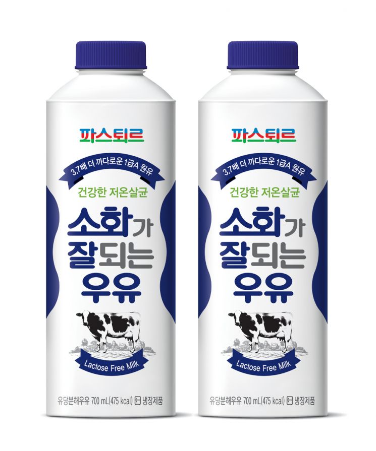롯데푸드 파스퇴르 소화가 잘되는 우유 출시 아시아경제