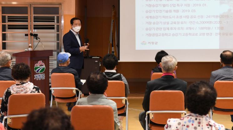 Geu In-mo, Geochang County Governor, Special Lecture for 45 Senior ...