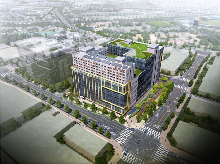 Employees of tenant companies at 'Pocheon Wellplex Yongjeong Industrial ...