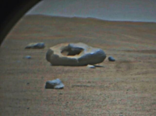 Mars Exploration Robot Discovers Unusual Donut-Shaped Rock on Mars ...