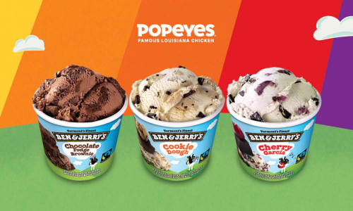 Popeyes Sells Three Types of 'Ben & Jerry's' Ice Cream - The Asia ...