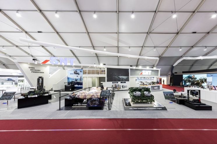 SNT모티브·다이내믹스, ADEX 2023서 신형 방산 장비 선보여 - 아시아경제