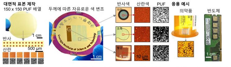 GIST·KAIST, 복제 불가능 나노광학 지문보안 기술 개발 - 아시아경제