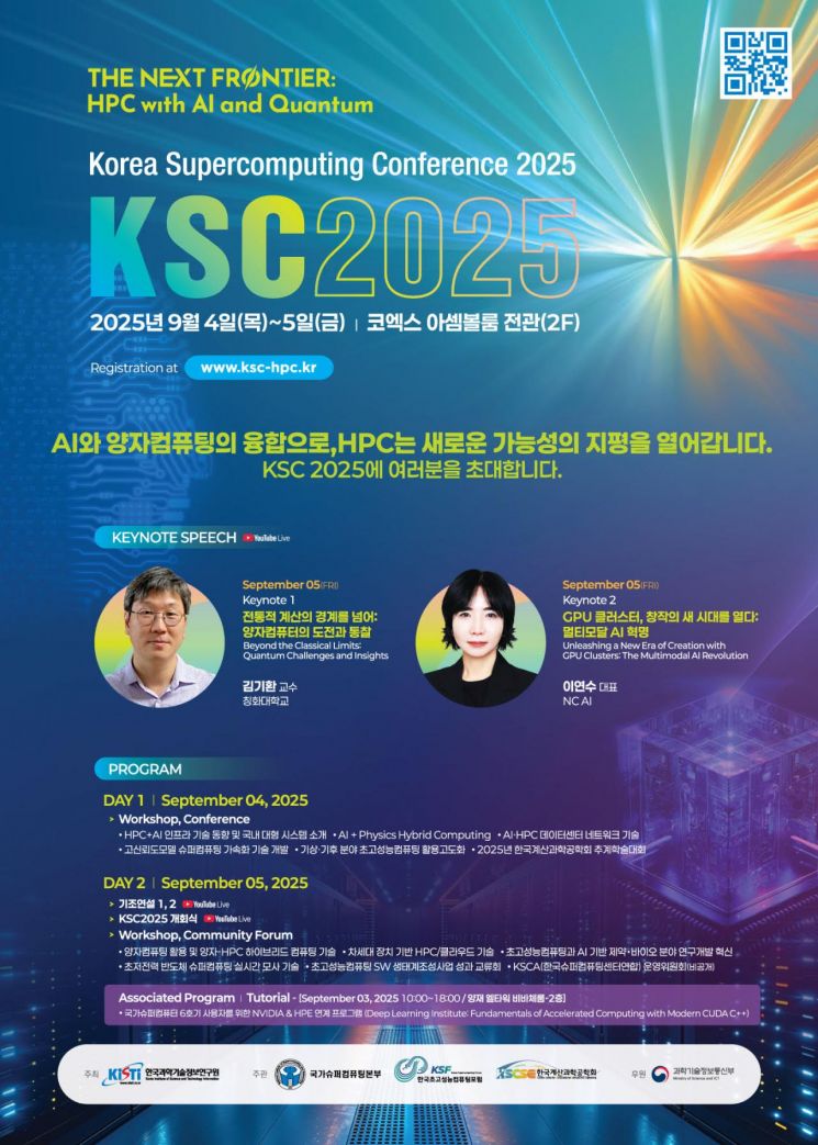 The Future of HPC Driven by AI and Quantum Computing Convergence... KSC2025 to Be Held - The ...