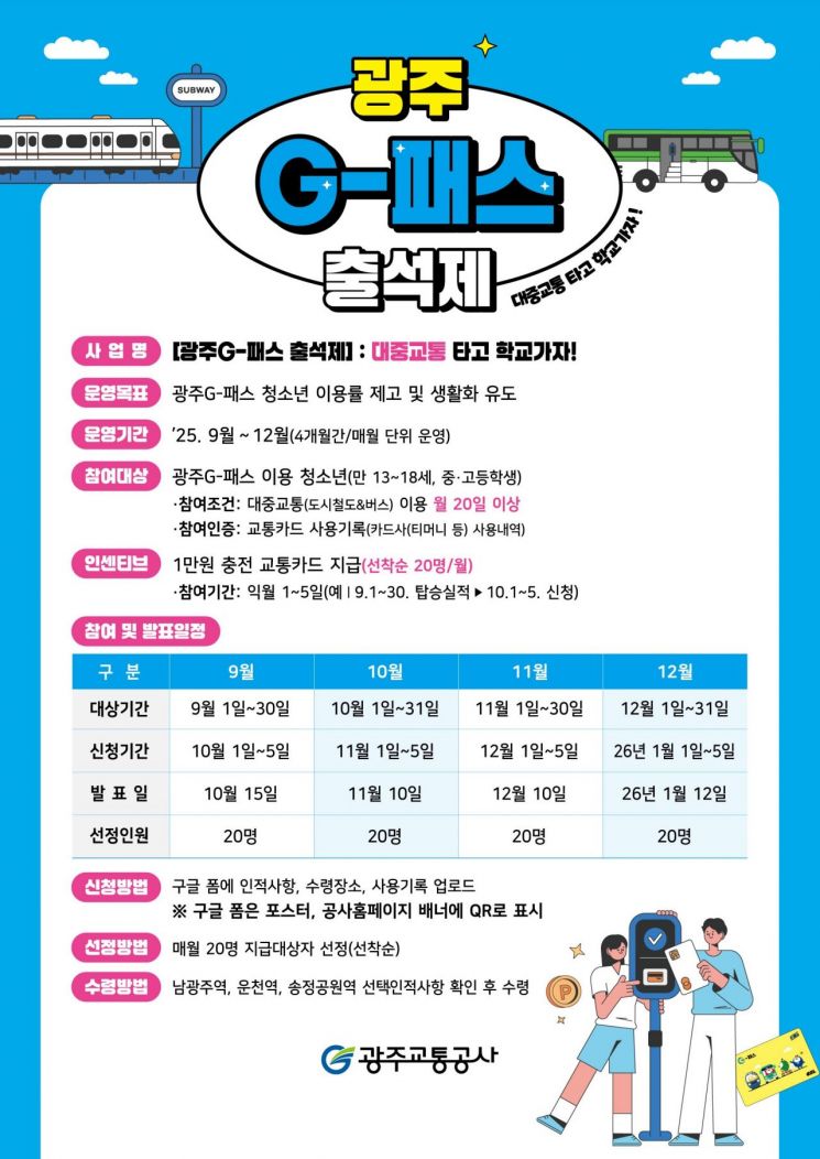 Gwangju Transportation Corporation: "Let's Go to School by Subway and Bus" - The Asia Business Daily