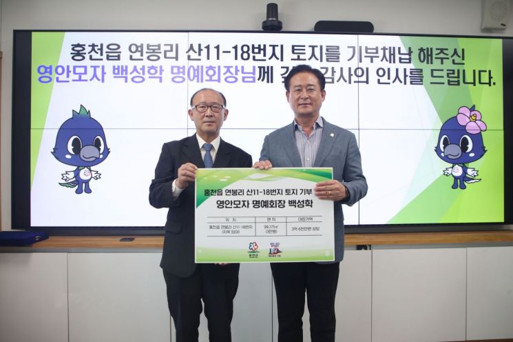 Young An Hat Honorary Chairman Baek Sung Hak Donates 30,000 Pyeong of ...