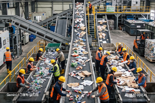 South Korea's Municipal Waste Recycling Rate at 70%... 3.5 Times Higher ...