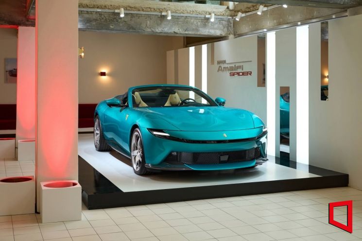 Ferrari Opens 'Casa Ferrari' in Seongsu-dong... Unveils 'Amalfi Spider ...